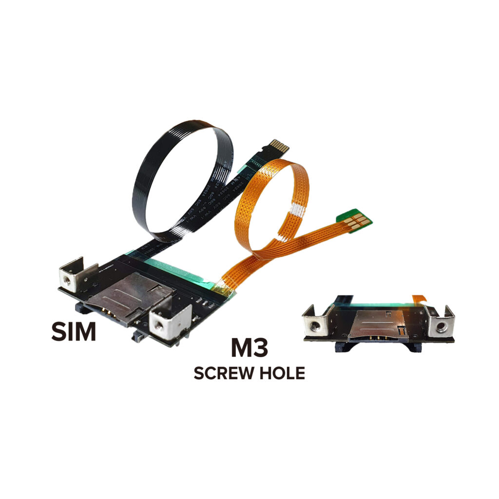 ASBTW00010210061 Panel Wall Mount SIM SD Extender for Enclosure Case Box