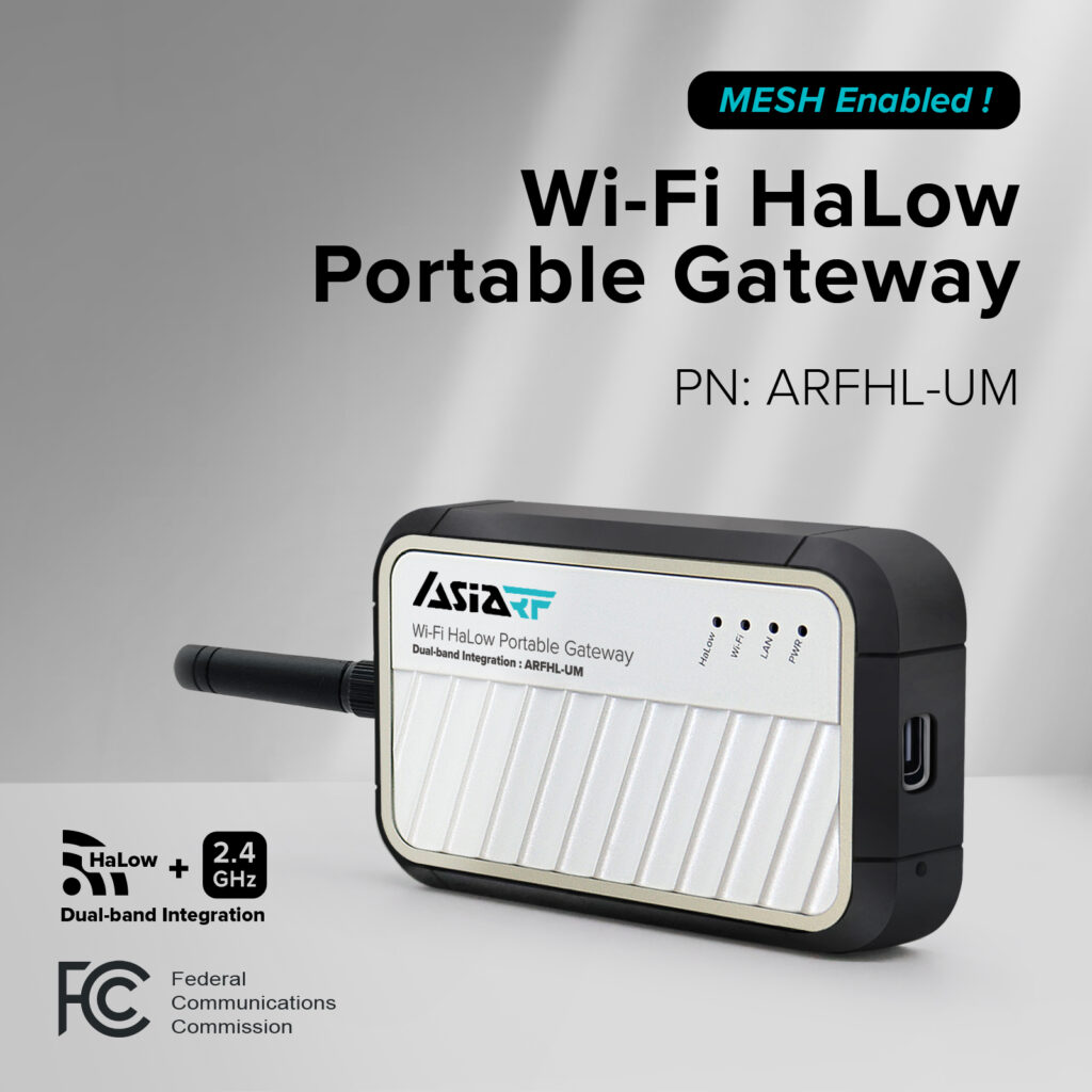 ARFHL-UM Dual-Band Wi-Fi HaLow MESH Portable Gateway