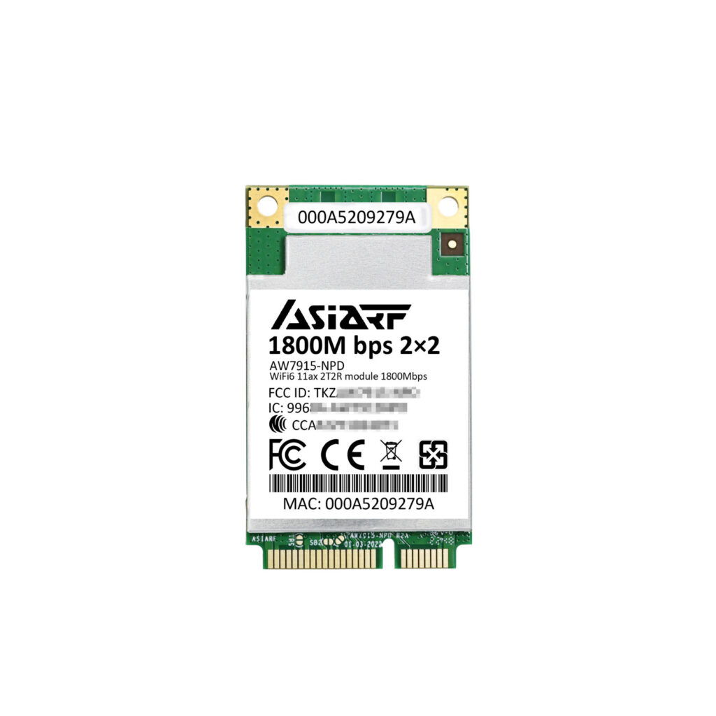 AsiaRF Wi-Fi 6E Module AW7916-NPD