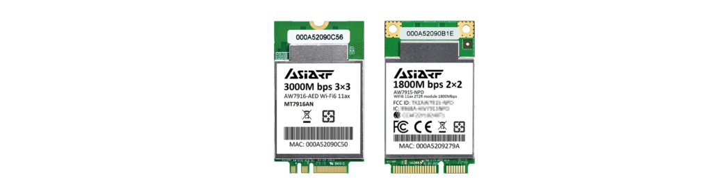 AW7916-NPD Wi-Fi 6E AX3000 Mini PCIe Module - AsiaRF